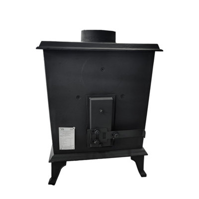 SunDaze Multifuel Stove 7KW Woodburning Fireplace Cast Iron Eco Design ...