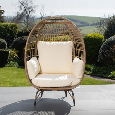Sunelle Oval Shaped Standing Egg Chair