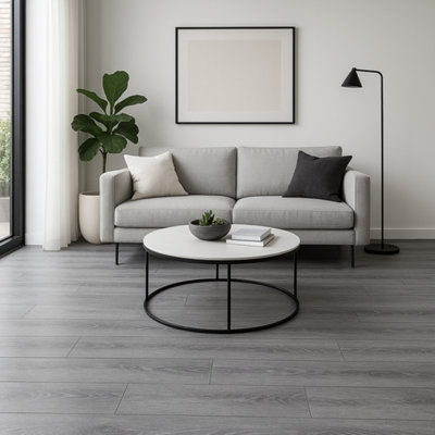 Sunex Jawa Grey 8mm Laminate Flooring 2.374m2