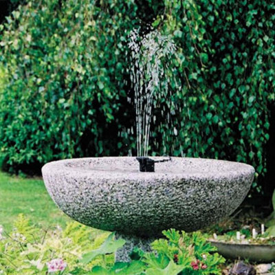 Sunjet 500W Solar Powered Water Jet Fountain Pond Pump - Suction ...