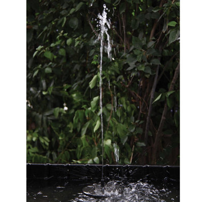 Sunjet 500W Solar Powered Water Jet Fountain Pond Pump - Suction ...