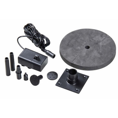 Sunjet 500W Solar Powered Water Jet Fountain Pond Pump - Suction ...