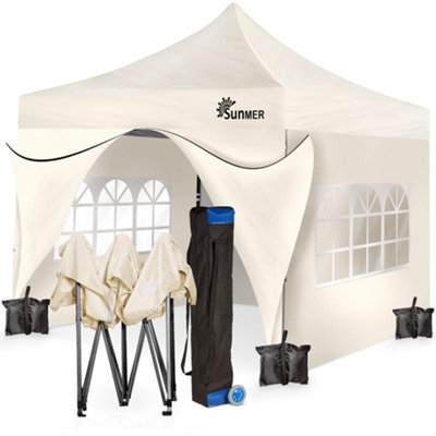 SUNMER Heavy Duty Pop Up 3Mx3M Gazebo Commercial Grade Market Stall ...
