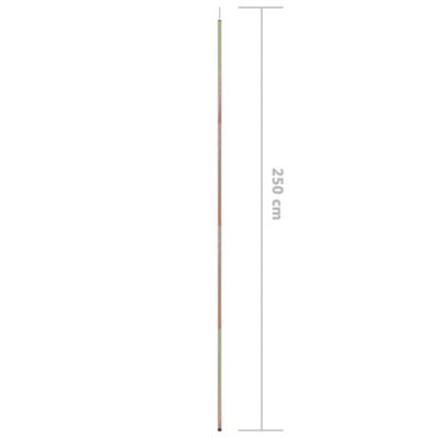 Sunshade Sail Pole 250 cm Galvanised Steel