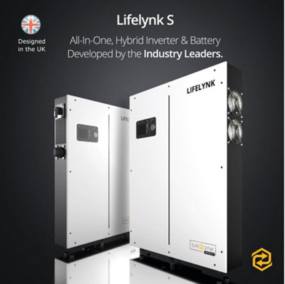 Sunsynk Lifelynk S 2.5kW All In One Hybrid Battery & Solar Inverter ...