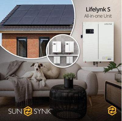 Sunsynk Lifelynk S 2.5kW All In One Hybrid Battery & Solar Inverter ...