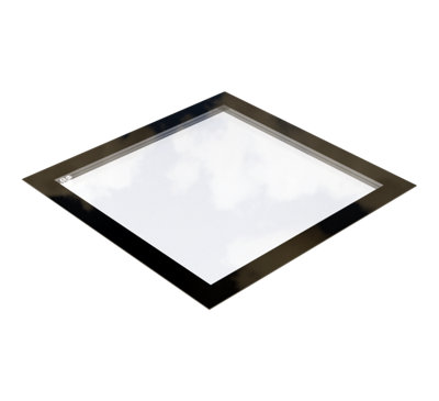 Sunview F21L Frameless Flat Roof Skylight Triple Glazed Laminated Glass ...