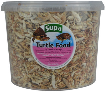 Supa Turtle & Terrapins Food Superior Mix 3 Litre Bucket