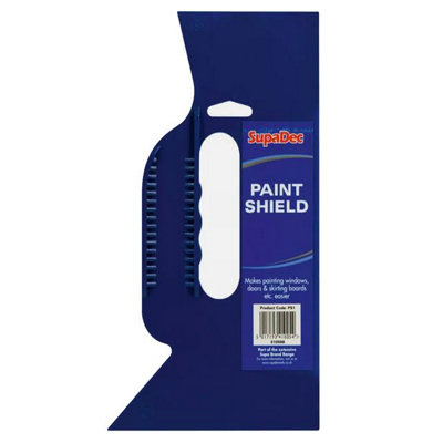 SupaDec Large Paint Shield - Multi-Angle Decorating Shield - Easy Grip ...