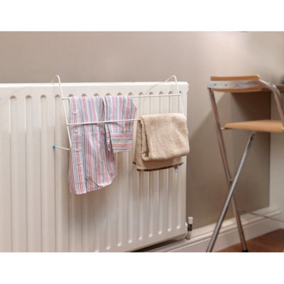 SupaHome Radiator Rack White (One Size) | DIY at B&Q