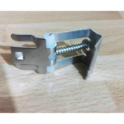 SupaPlumb Sink Fixing Kit Silver (21.5 x 10 x 3.5cm)