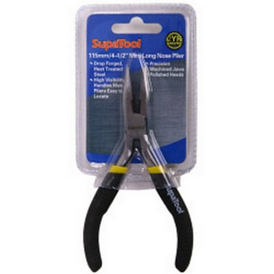 SupaTool Mini Long Nose Plier Black (4.5in)