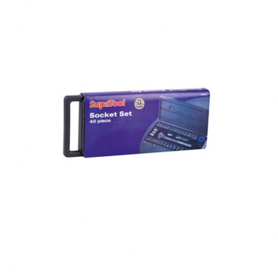 SupaTool Socket Set (40 Pieces) Blue (One Size)