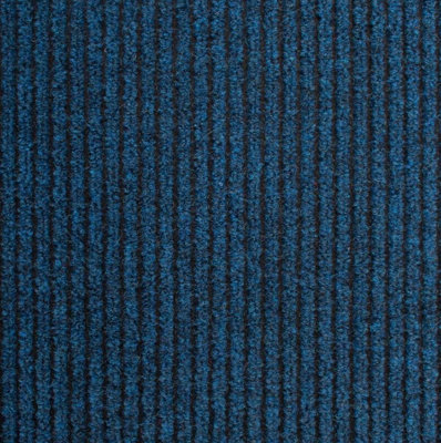 Super Magnum & Magnus Entrance Matting by Remland (Ribbed Blue & Black ...