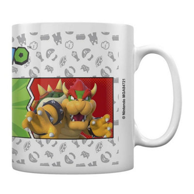 Super Mario Comic Mug Multicoloured (One Size)