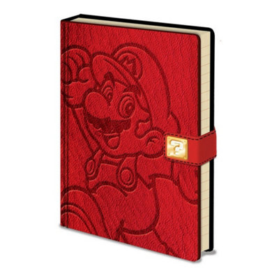 Super Mario Jump A5 Notebook Red (A5)
