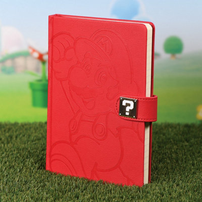Super Mario Jump A5 Notebook Red (A5)