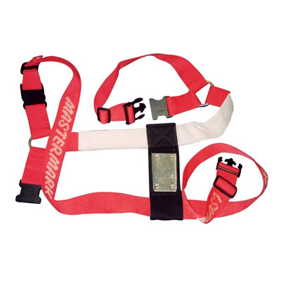 Super Red Ram Harness Black/Red (One Size) | DIY at B&Q