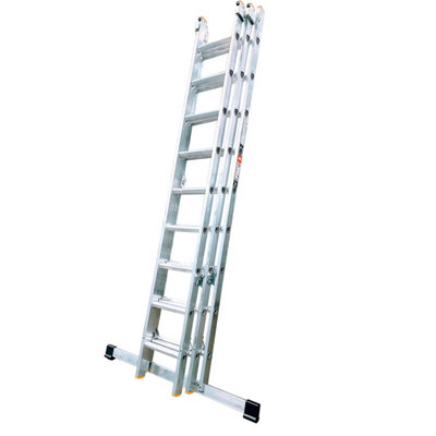 SUPER-TRADE PLUS TRIPLE EXTENSION LADDER 2.5M - 5.5M