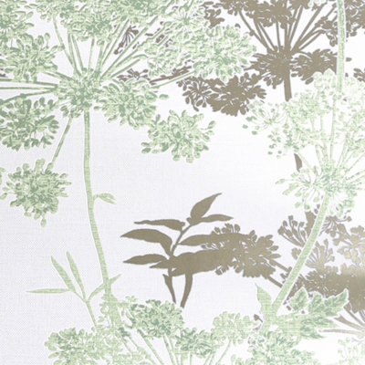 Superfresco Meadow Green Floral Wallpaper