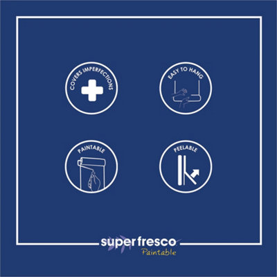 Superfresco Paintable Concrete Durable Heavy Duty Wallpaper