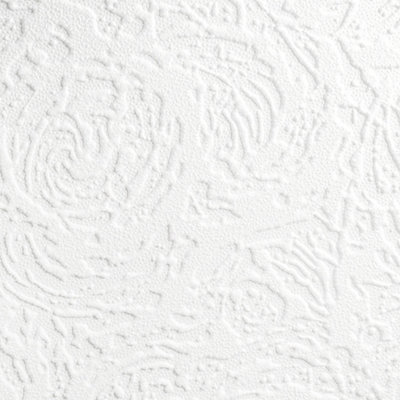 Superfresco Paintable Swirl Textured White Durable Wallpaper