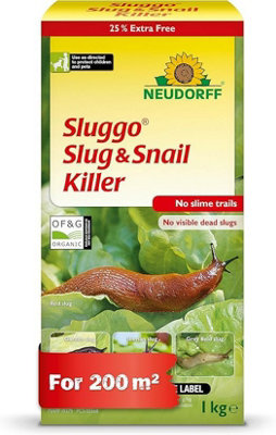 SuperGift.com 1kg, Slug & Snail Killer, Pellets for Fast, Effective ...