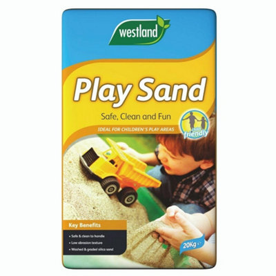 SuperGift.com 20kg Multi Use Play Sand Safe, Clean & Fun Play Sand ...