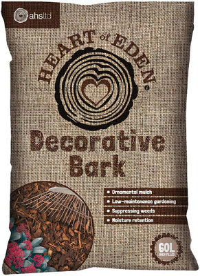 SuperGift.com Bark Mulch, Garden Mulch for Weed Control and Moisture ...