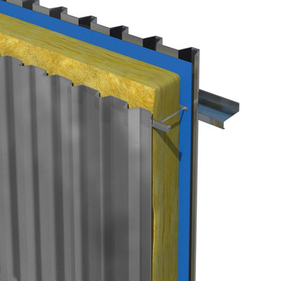 Superglass 90mm Cladding Mat 40 1200mm Insulation Rolls