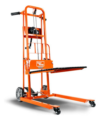 SuperHandy 150 kg Heavy Duty Material Lift Stacker Truck 40" Lift