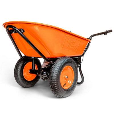 SuperHandy 48V Electric Utility Wheelbarrow - 150kg Load Capacity