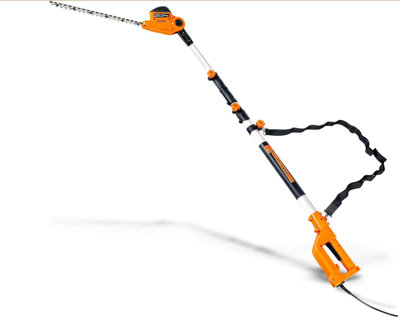 SuperHandy 550W Electric Pole Hedge Trimmer - 2.7m Long Reach - 51cm ...