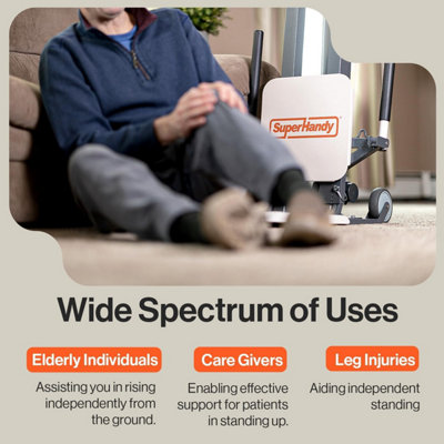 SuperHandy Electric Floor to Stand Lift for Seniors and People with ...