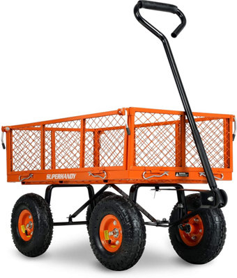 Superhandy Heavy Duty Wagon Utility Cart 400 lbs Capacity with ...