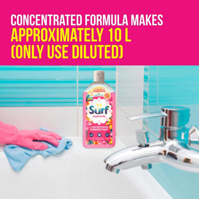 Surf Concentrated Disinfectant Tropical Lily Multi-Purpose Cleaner ...