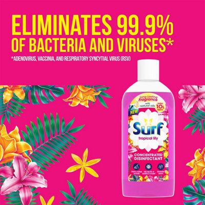Surf Concentrated Disinfectant Tropical Lily Multi-Purpose Cleaner ...
