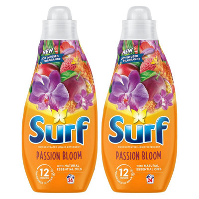 Surf Laundry Washing Liquid Detergent Passion Bloom 1.30 Litre, 48 ...