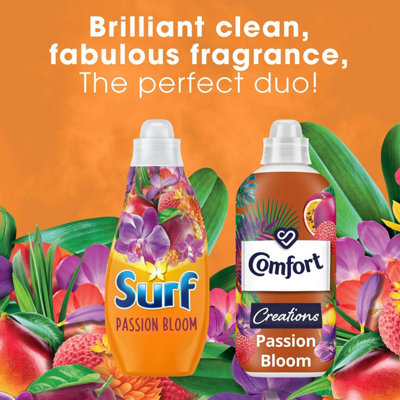 Surf Laundry Washing Liquid Detergent Passion Bloom 1.30 Litre, 48 ...