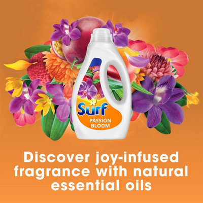 Surf Laundry Washing Liquid Detergent Passion Bloom 1.89 Litre, 70 ...