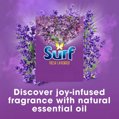 Surf Lavender & Spring Jasmine Laundry Powder 2.25kg, 180 Washes, 4Pk