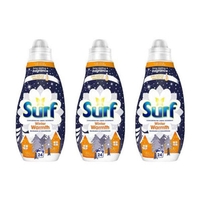 Surf Liquid Detergent Winter Warmth long lasting fragrance 24 Wash ...