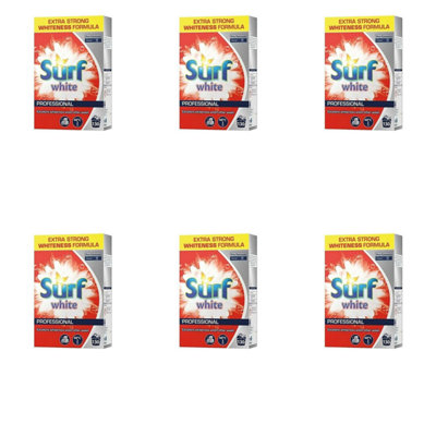 Surf Professional Washing Powder White 8.45kg - Pack of 6 | DIY at B&Q