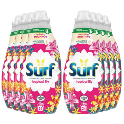 Surf Tropical Oasis Lasting Fragrance Liquid Detergent 648ml, 192 ...