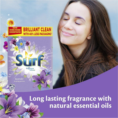 Surf Washing Powder Lavender Spring Jasmin 1150gm x 3