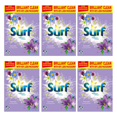 Surf Washing Powder Lavender & Spring Jasmin 1150gm x 6