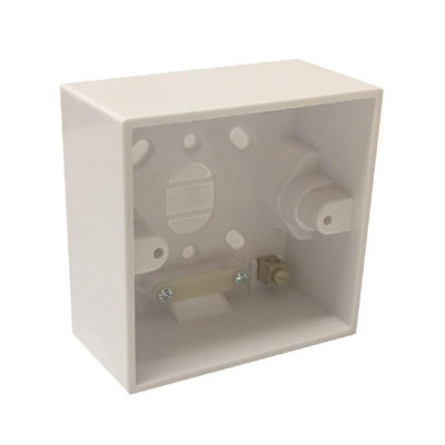 Surface Mounted 41mm Deep Back Box Single Pattress for Shower and ...