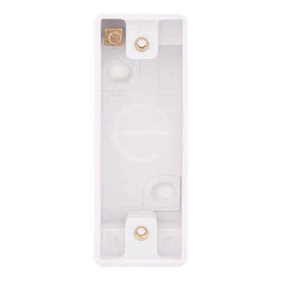 Surface Mounted Architrave Box 1G 16mm Deep, AR127