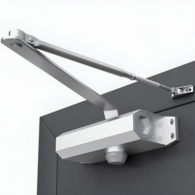 Surface Mounted Heavy Door Closer for entrances & storefronts 17.5cm W ...
