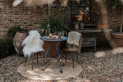 Surrey Style Interiors - Round Braided Jute Rug